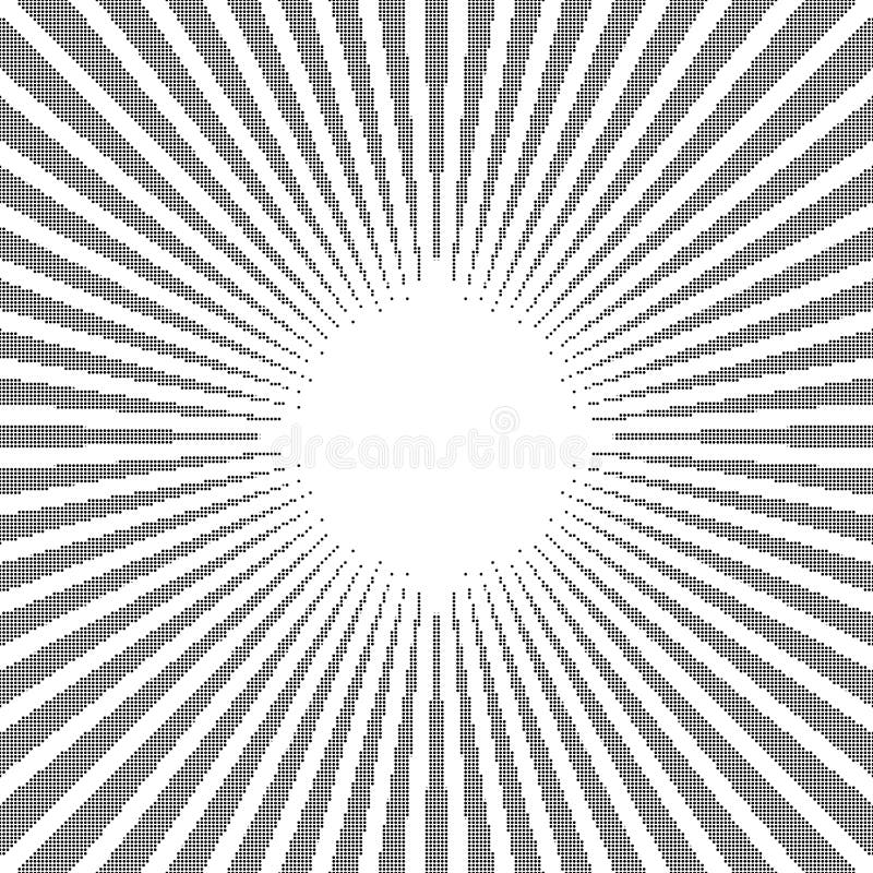 Rays, Beams, Starburst Sunburst Pattern. Converging Lines Abst Stock ...