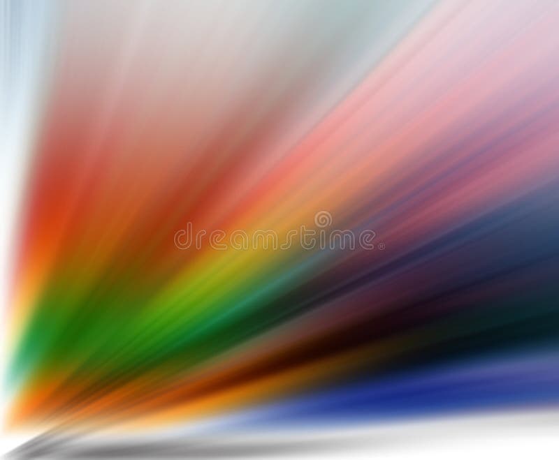 Multicoloured Light Rays stock illustration. Illustration of flight ...
