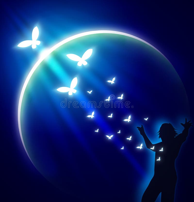 Rays of Hope stock illustration. Illustration of futuristic - 13637398