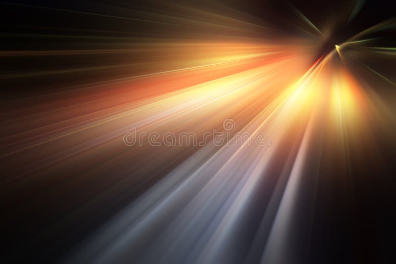 Rays of Light on a Black Background Stock Illustration - Illustration ...