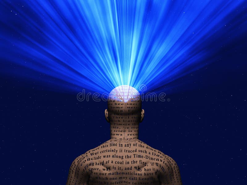 Power Of The Mind stock illustration. Illustration of freedom - 26434347