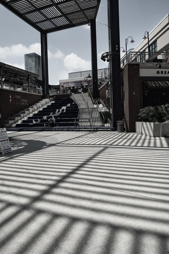 Rays of Light Creating a Pattern Passing through the Metal Frame Stock ...