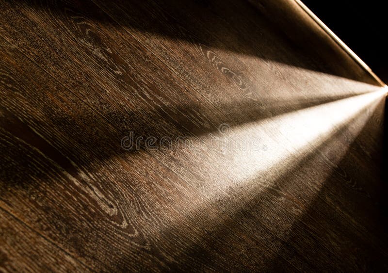 Rays of Light from the Door in a Dark Room Stock Photo - Image of light ...