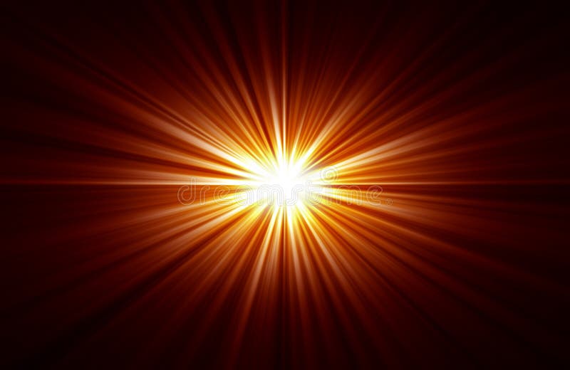 Rays of light stock illustration. Illustration of gold - 78140190