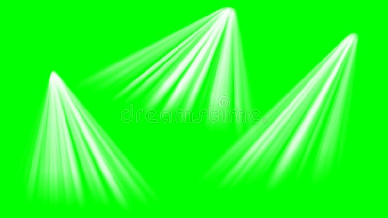 Rays of Light with Green Screen Background Stock Video - Video of ...