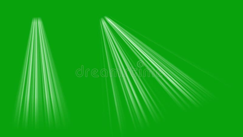 Rays of Light with Green Screen Background Stock Video - Video of ...