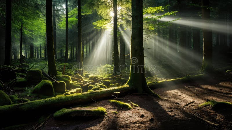 Rays light photography stock illustration. Illustration of henatural ...