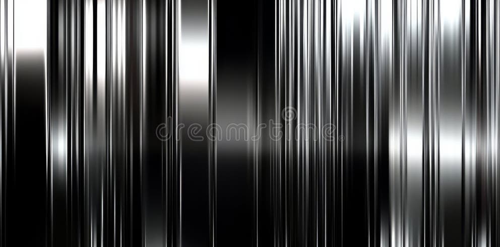 Rays of Light Shimmering on a Brushed Metal Surface Under Soft ...