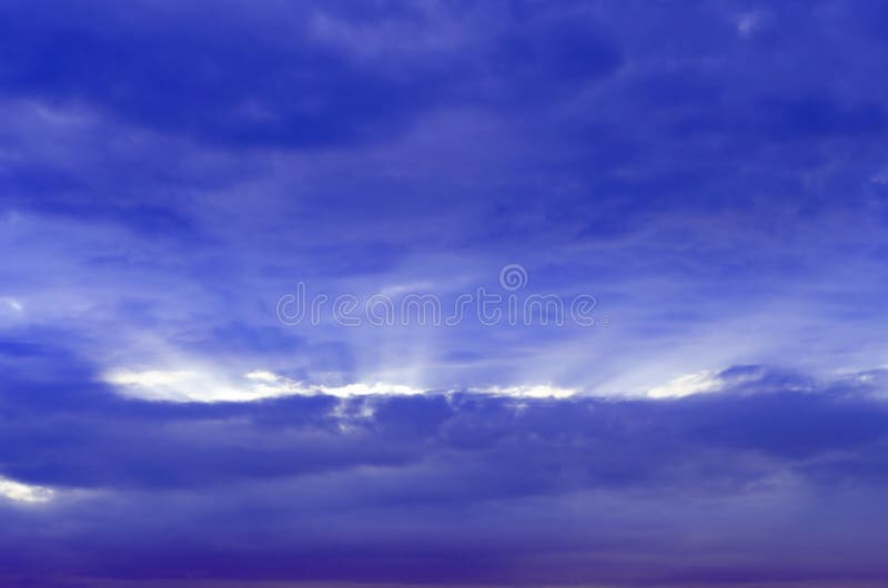 Sun Light Shining Down From The Sky Picture. Image: 83079576