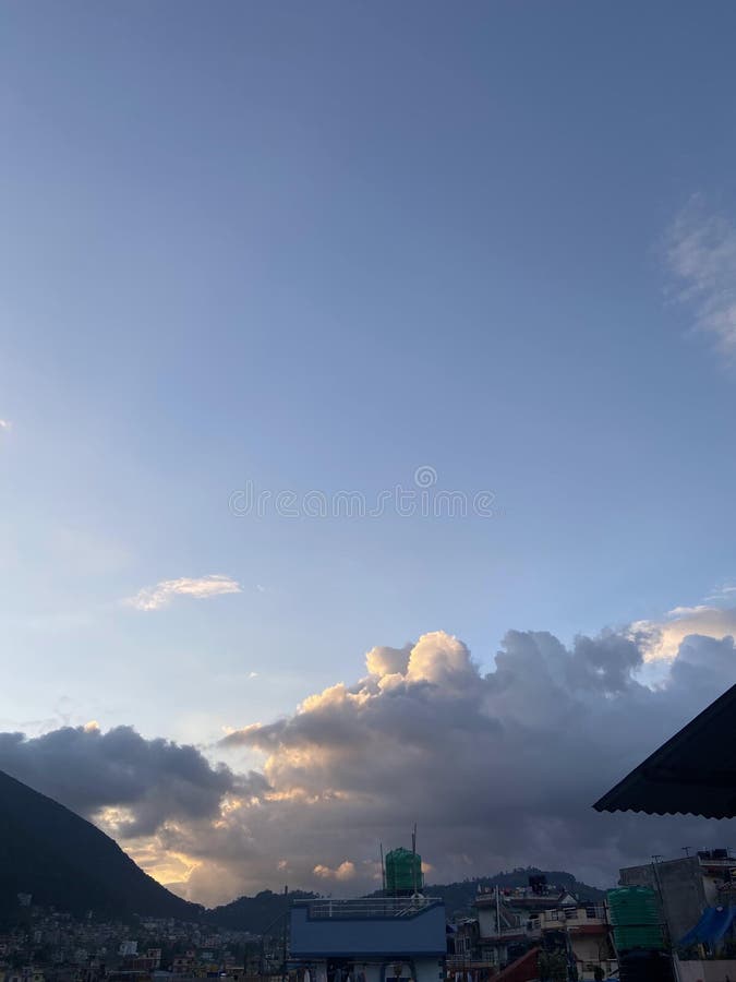 Rays Light Shining Down Sky Cloud Stock Photos - Free & Royalty-Free ...