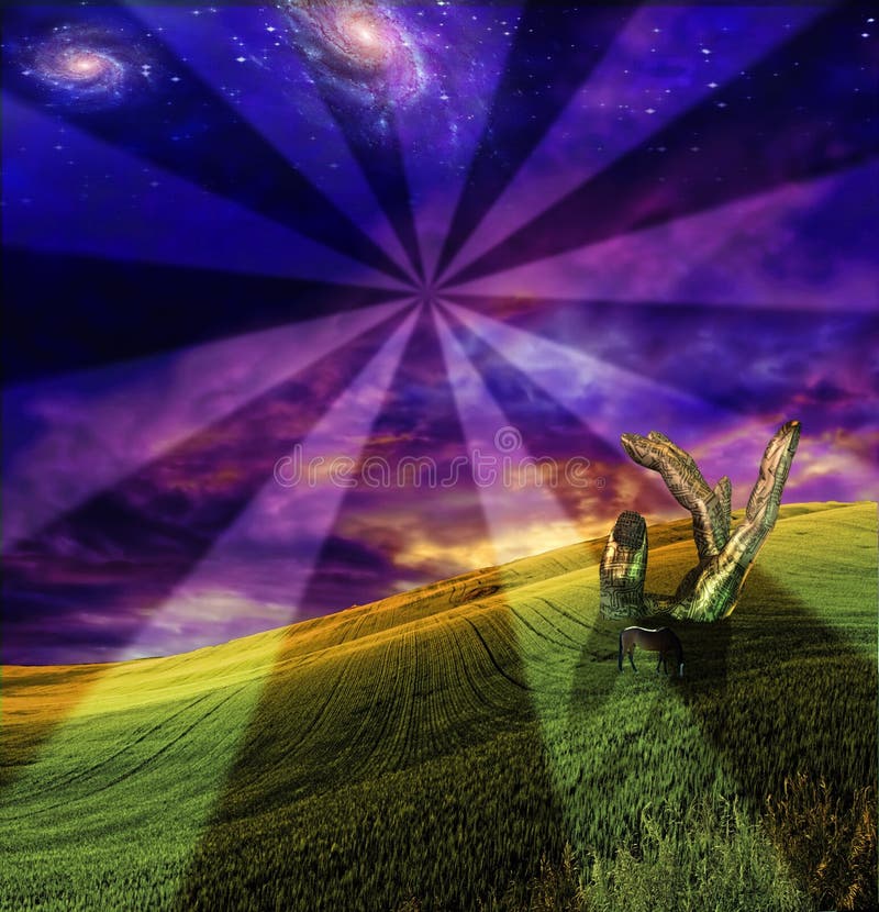 Rays of light spray out stock illustration. Illustration of colorful ...