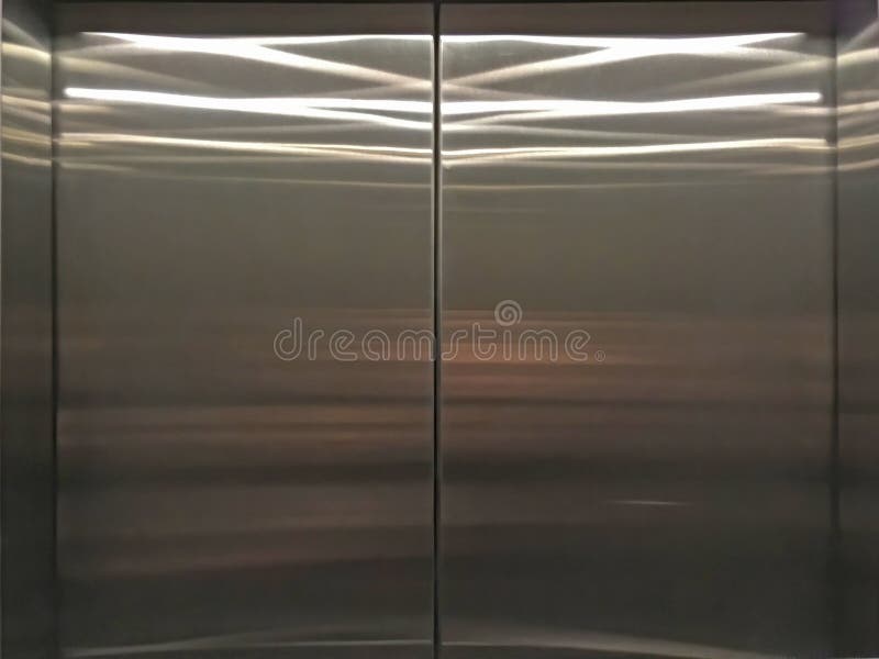 Doors in elevator stock image. Image of floor, reflection - 30094987