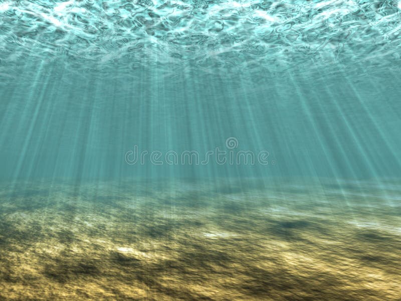 Rays of light underwater stock image. Image of backgrounds - 9437037