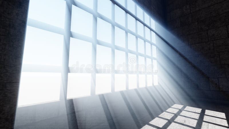 Rays Light Window Background Stock Illustration - Illustration of beams ...
