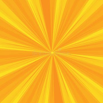 Rays Pattern with Yellow Light Burst Stripes. Sun Ray.Abstract ...