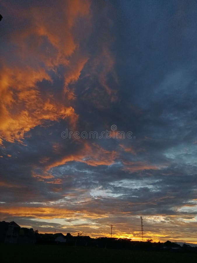 The Rays of the Rising Sun in the Morning Illuminate the Capital Stock ...