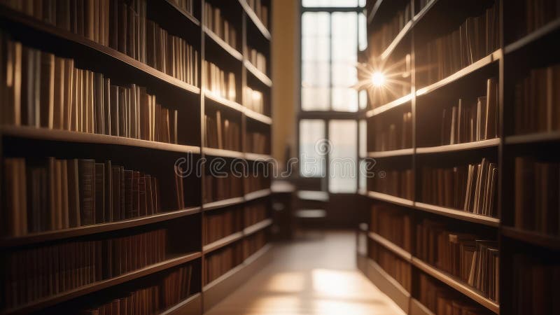 The Rays of the Sun Filter through a Window, Casting a Golden Glow Over ...