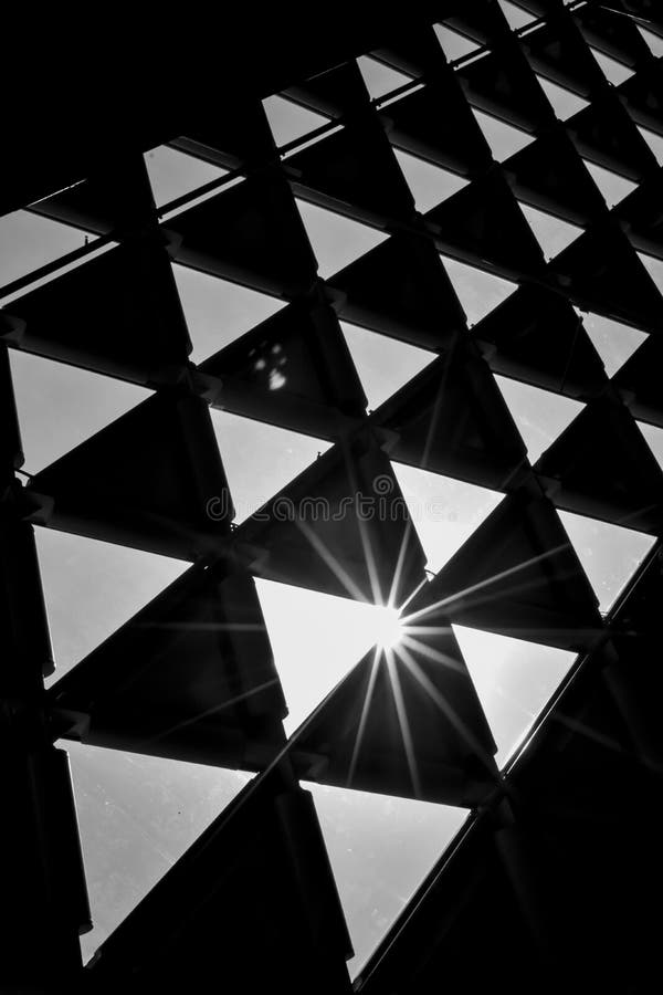 Triangular Windows stock photo. Image of office, windows - 15528236