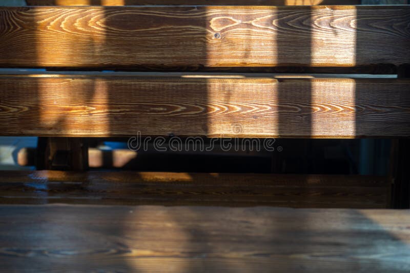 The Rays of the Sun on the Wooden Texture Stock Image - Image of ...
