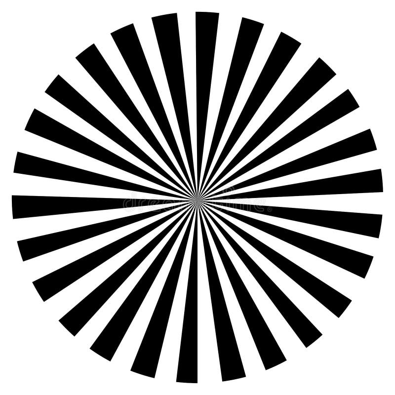 Rays Vector. Beams Element. Sunburst. Starburst Shape on White ...