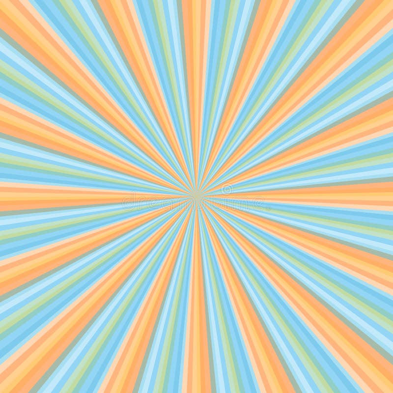 Rays Vector Beams Element. Sunburst Vintage Shape. Radiating Radial ...