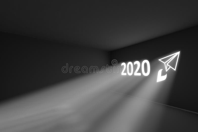 2020 Rays Volume Light Concept Stock Illustration - Illustration of ...
