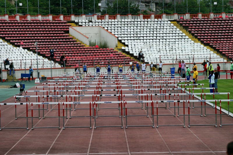 Raza de la cerca foto editorial. Imagen de ejercicio - 29642476