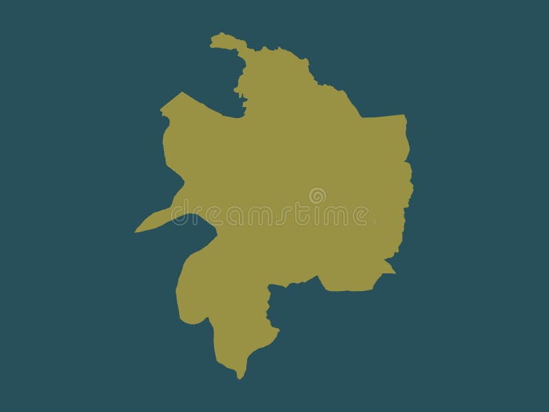 Razavi Khorasan, Iran. Solid. No Legend Stock Illustration ...