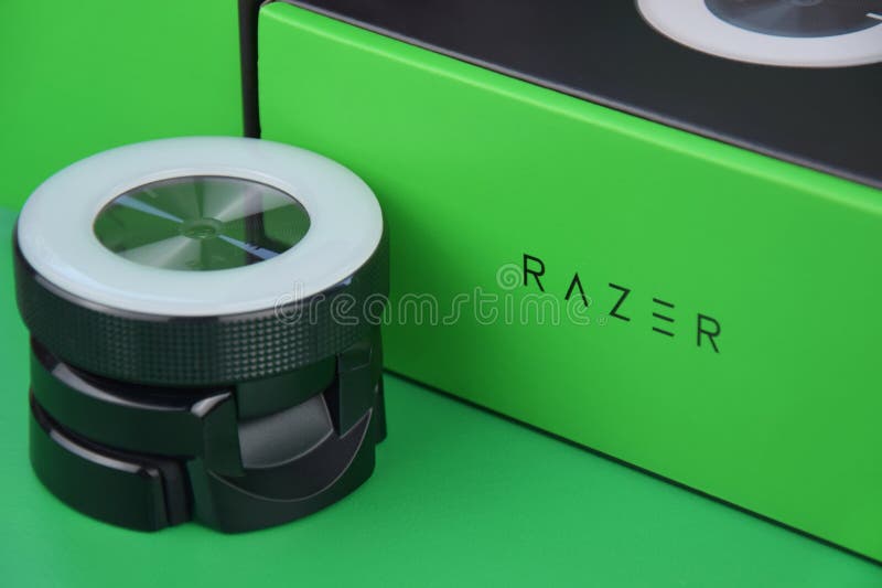 Razer Webcam and Box with Logo. Editorial Stock Image - Image of ...