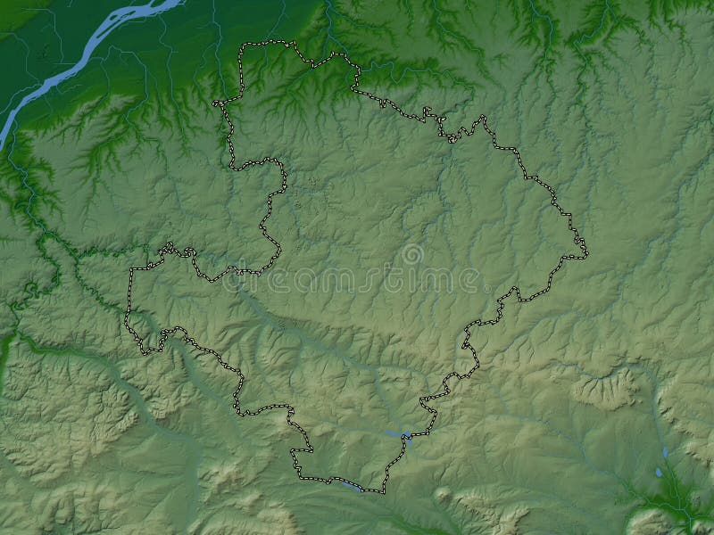 Razgrad, Bulgaria. Physical. No Legend Stock Illustration ...