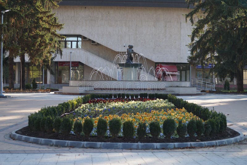 Razgrad Center editorial stock image. Image of bulgaria - 62696689