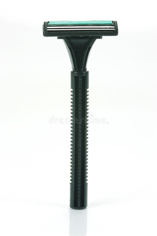 Hand Holding Disposable Razor Stock Photo - Image of person, razors ...
