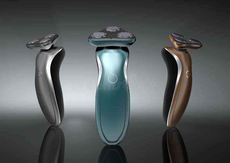 Razor artistic design stock illustration. Illustration of indusrtial ...