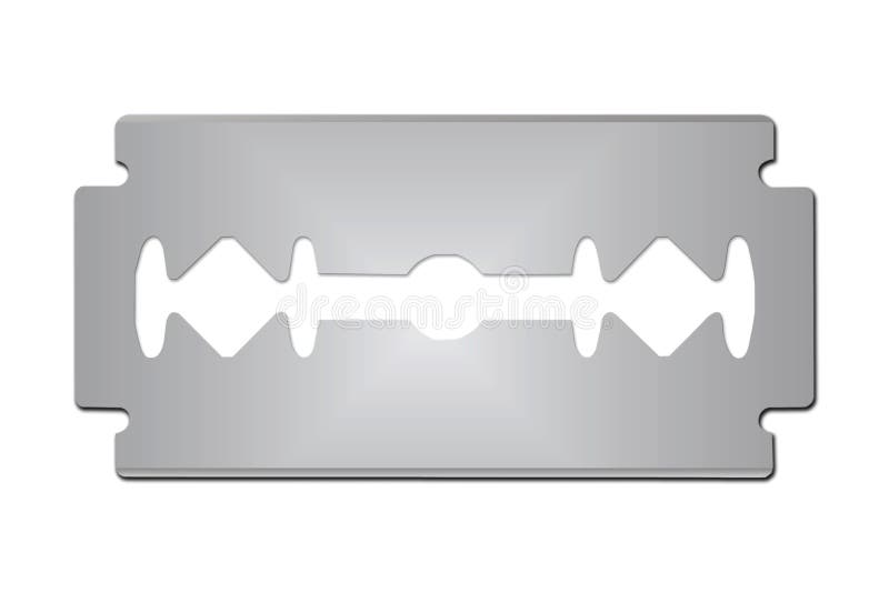 Razor blade stock illustration. Illustration of blade - 14870280