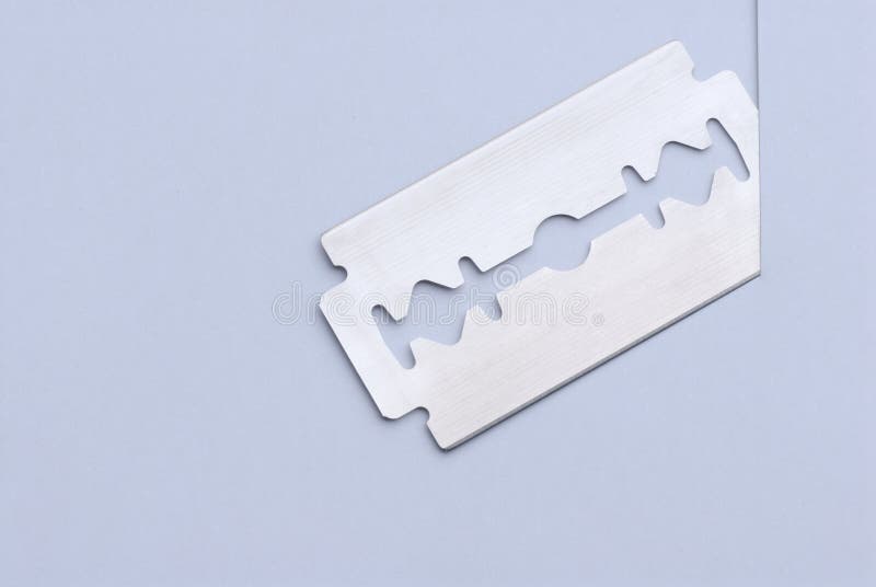 Razor blade stock image. Image of clipping, shaver, shiny - 6053175