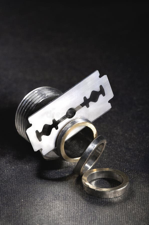 Razor blade suicide stock photo. Image of horror, illness - 12294188
