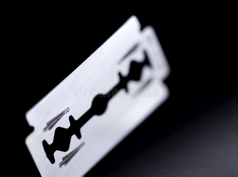 Razor blade stock image. Image of clipping, shaver, shiny - 6053175
