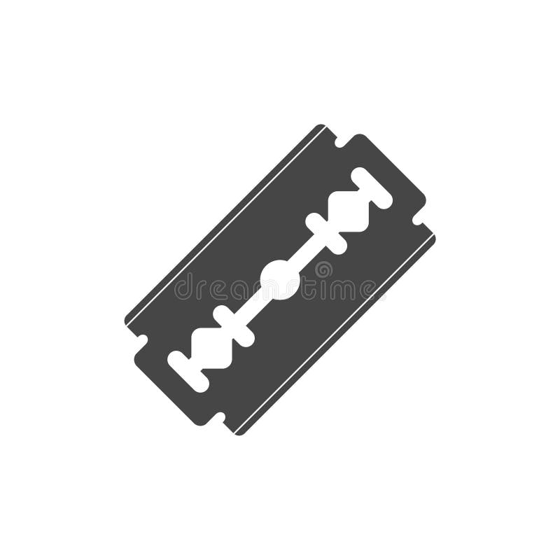 Razor blade icon stock vector. Illustration of sharp - 109466322