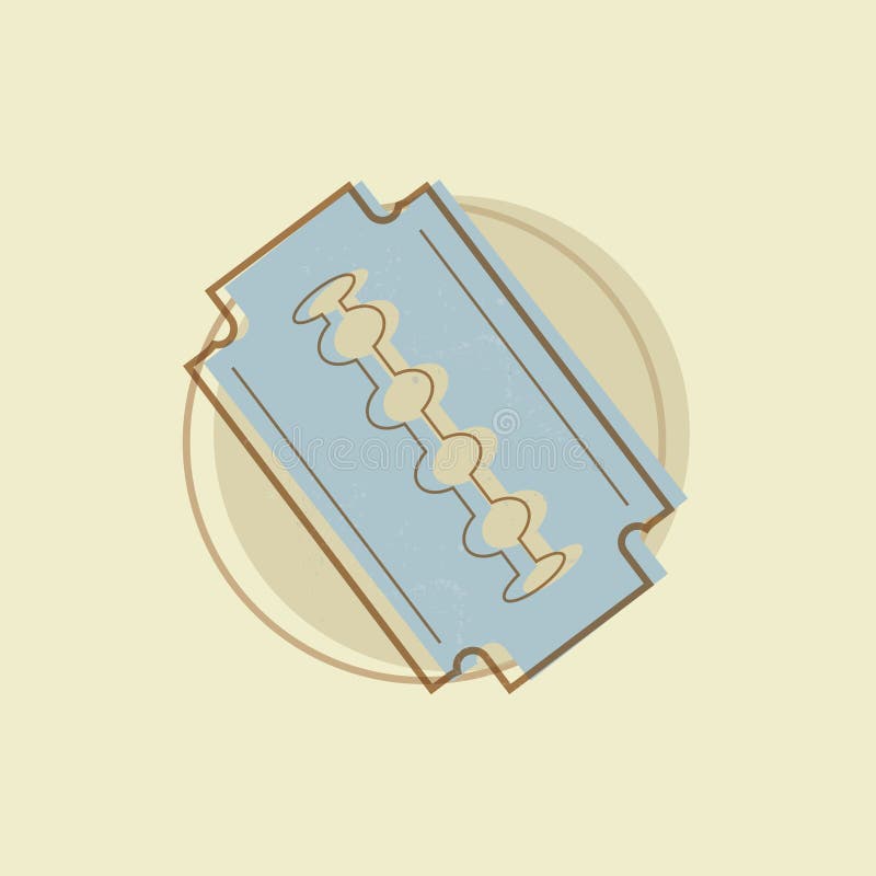 Razor Blade. Vector Illustration Decorative Design Stock Vector ...