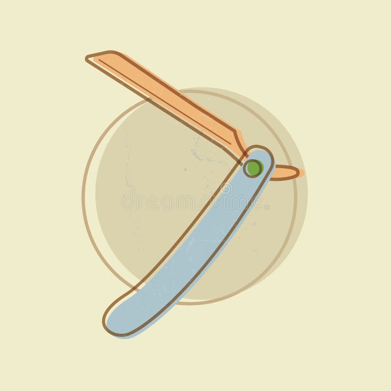 Razor Blade. Vector Illustration Decorative Design Stock Vector ...