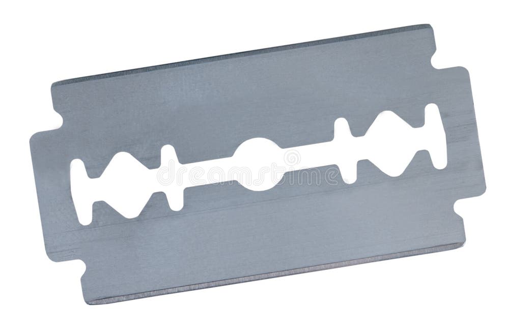 Razor blade stock photo. Image of isolated, white, razor - 30670090