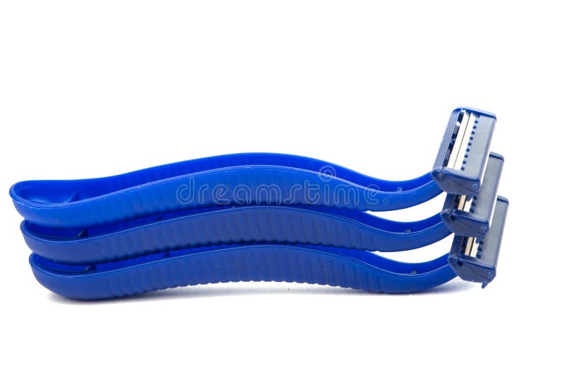 Razor blades stock photo. Image of white, plastic, sharp - 61560980