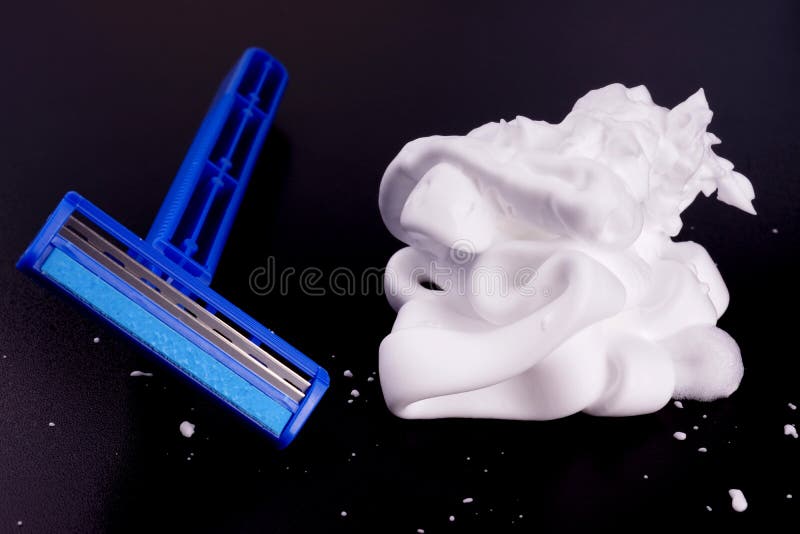 Razor stock photo. Image of shaving, blue, equipment - 34671374