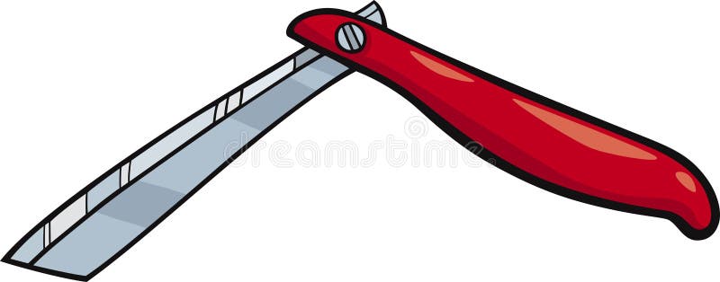 Razor Clip Art Cartoon Illustration Stock Vector - Illustration of ...