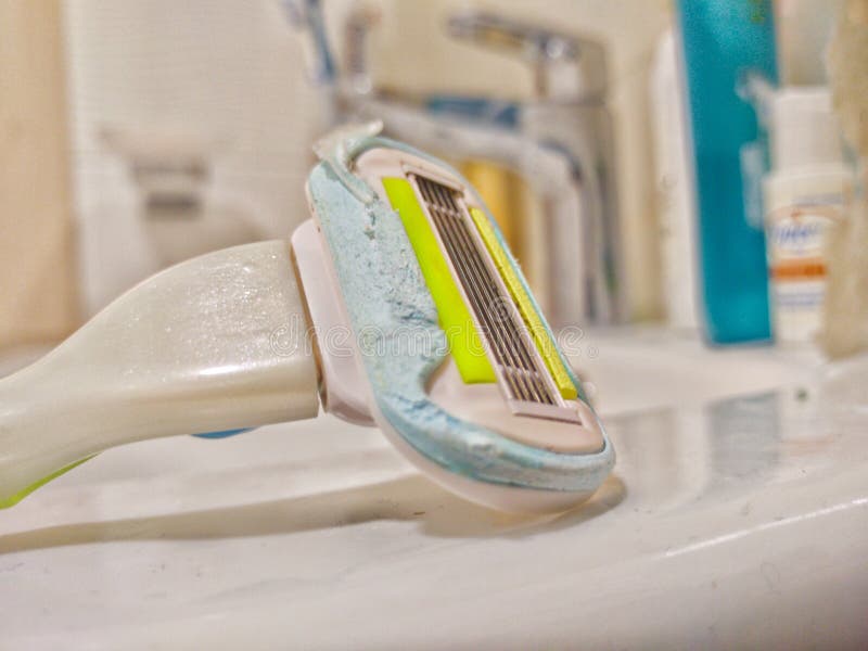 Razor hygiene stock image. Image of razor, matter, bathroom - 96992145