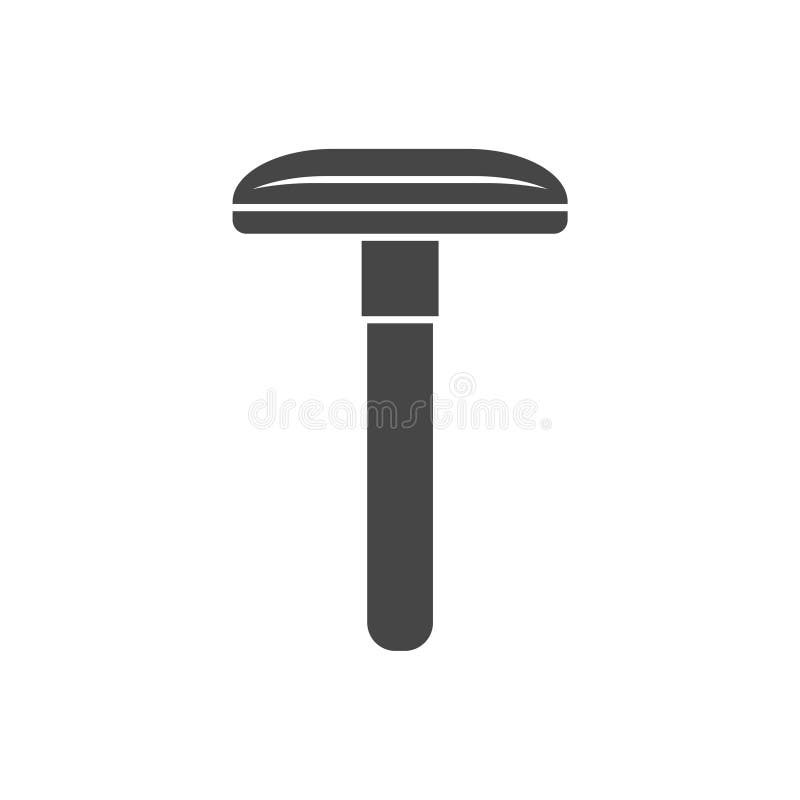 Razor icon stock vector. Illustration of dentistry, care - 125096212