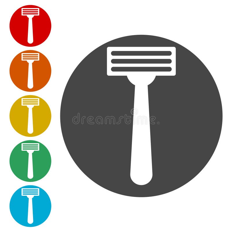 Razor icon stock vector. Illustration of creative, freshness - 184257980