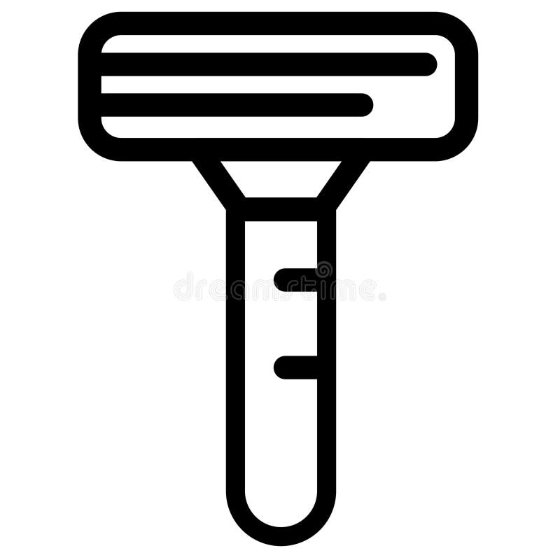 Razor Icon Symbol - Razor for Human Hygiene Treatment Vector ...
