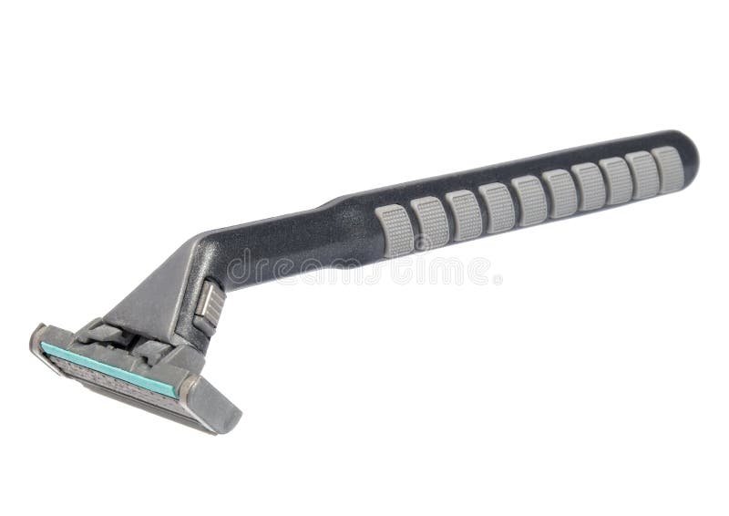 Razor - isolated stock photo. Image of stubble, edge, razor - 6350100