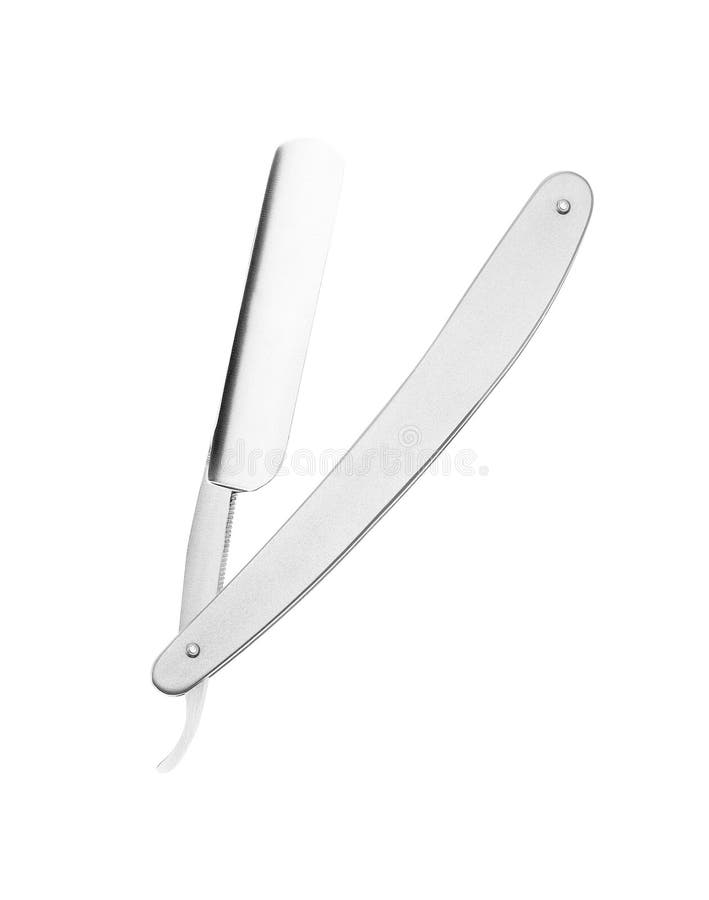 Razor isolated on white stock image. Image of path, background - 61443601